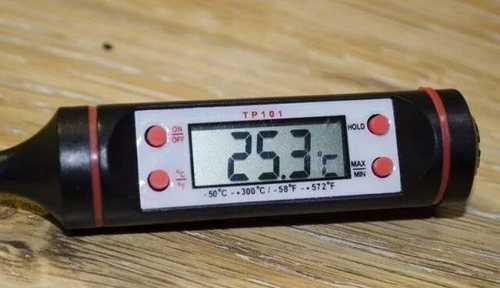 Термометр электронный пищевой c щупом