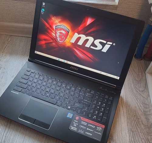 Msi Leopard pro i7/16gb/ssd/GTX