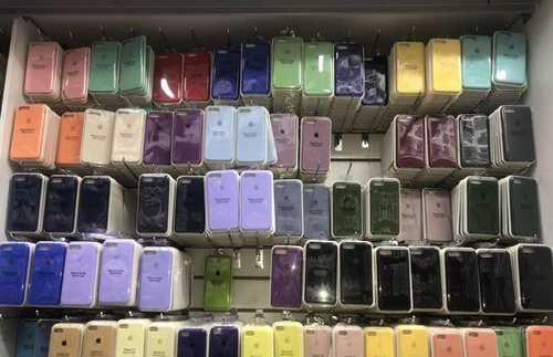 Чехлы на iPhone 7 Plus силикон кейсы разные