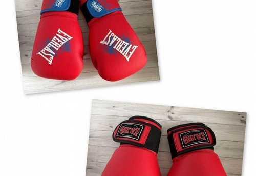 Боксёрские перчатки jabb 6oz everlast 8oz