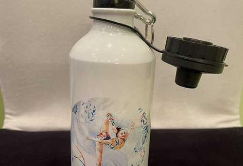 Термос/ бутылка для воды с гимнасткой