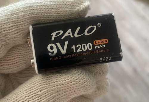 Батарейка крона Palo 9V 1200 mAh