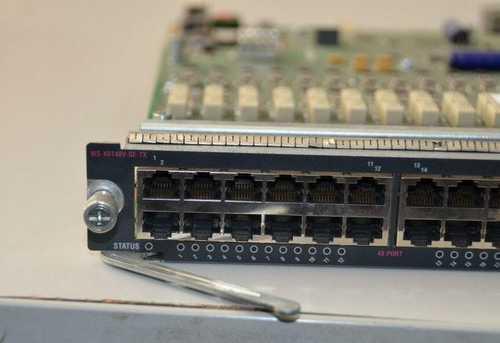 Модуль Cisco WS-X6148V-GE-TX с POE
