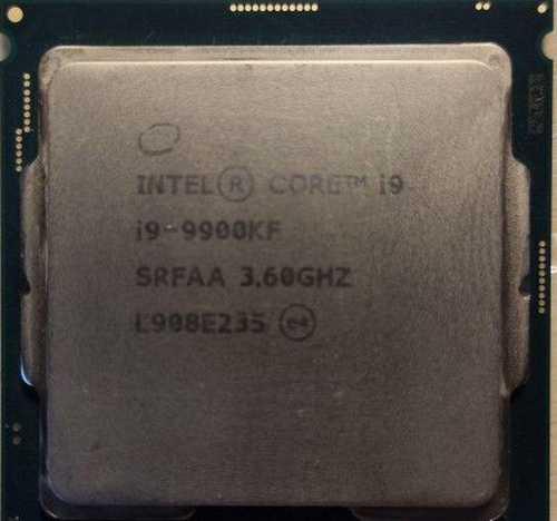 Процессор intel core i9 9900kf