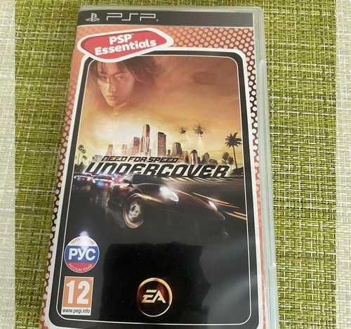 Игра на psp NFS Undercover