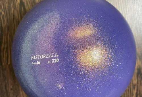 Гимнастический мяч Pastorelli глиттер 16 см