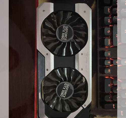 Видеокарта geforce gtx 1060 6gb palit jetstream