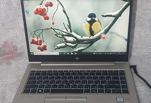 Классный HP 840 G5 на i7-8650u ips