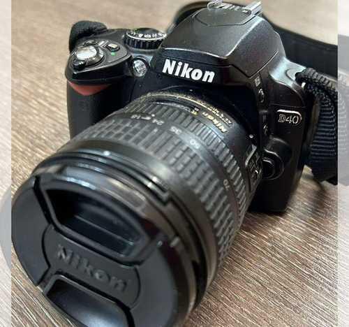 Фотоаппарат Nikon D40   обьектив Nikon Nikkor