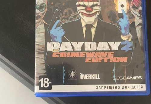 Игра для приставки Playstation 4 ps4 Pay Day 2