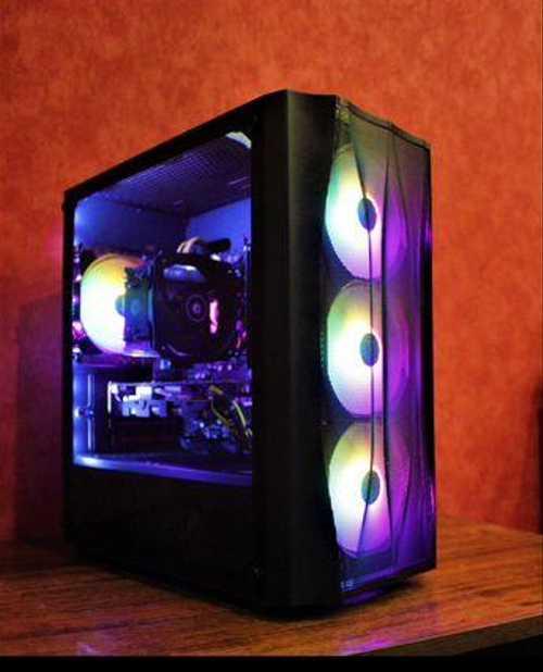 Мощный Пк RTX2060/i5 12400f/16gb 3200MHZ/ssd/RGB
