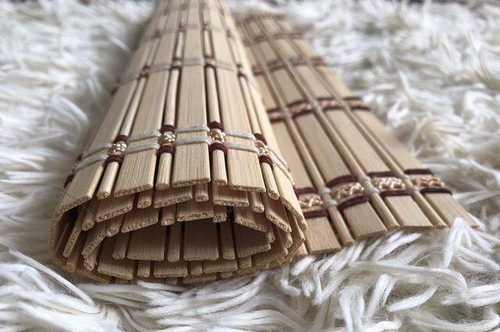 Бамбуковый коврик для суши