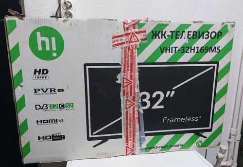 32" Телевизор Hi vhit-32H169MS 2020 LED (гбш)