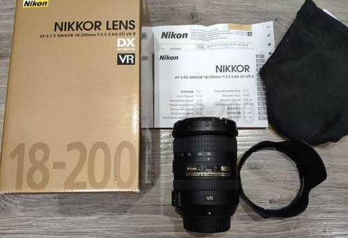 Nikon 18-200mm II VR AF-S ED DX