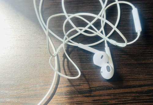 Наушники apple earpods lightning