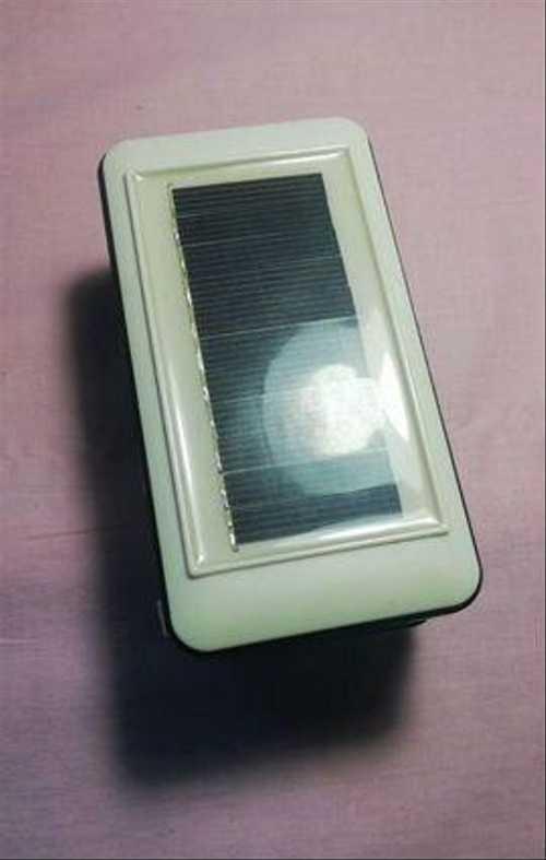 Светильник на солнечной батарее - нерабочий