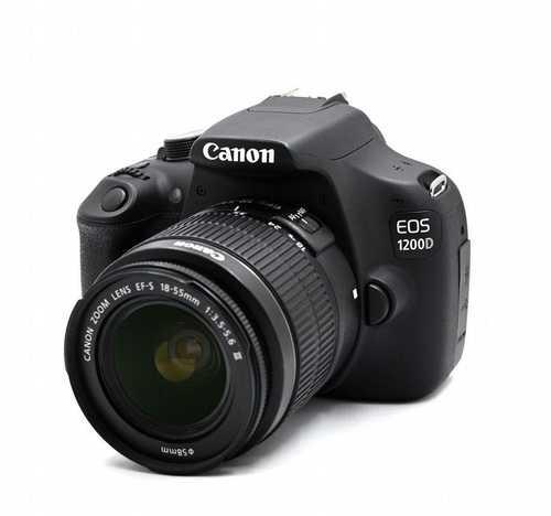 Фотоаппарат Canon EOS 1200D Kit (2780 кадров)