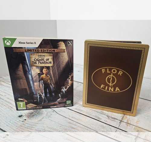 Диск tintin reporter cigars of the pharaoh x box