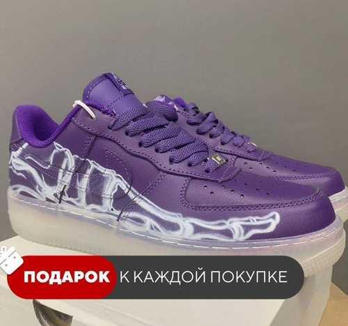 Кроссовки Nike Air force 1 purple violet