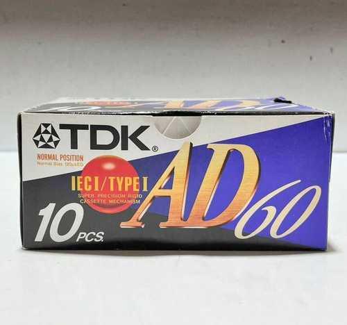 TDK AD60 Аудиокассеты