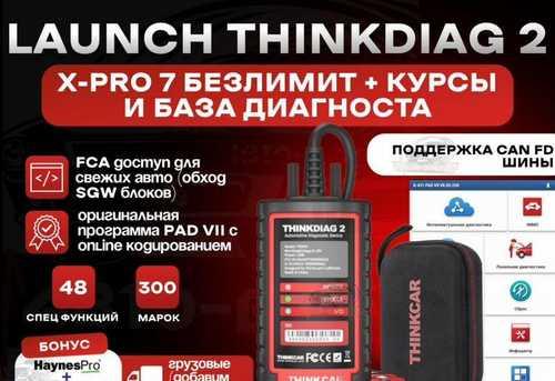 Автосканер launch thinkdiag 2 + autodata