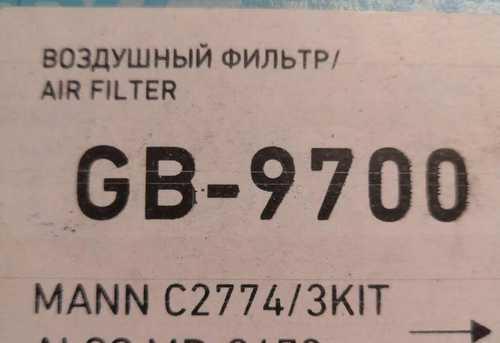 Воздушный фильтр Big filter GB 9700