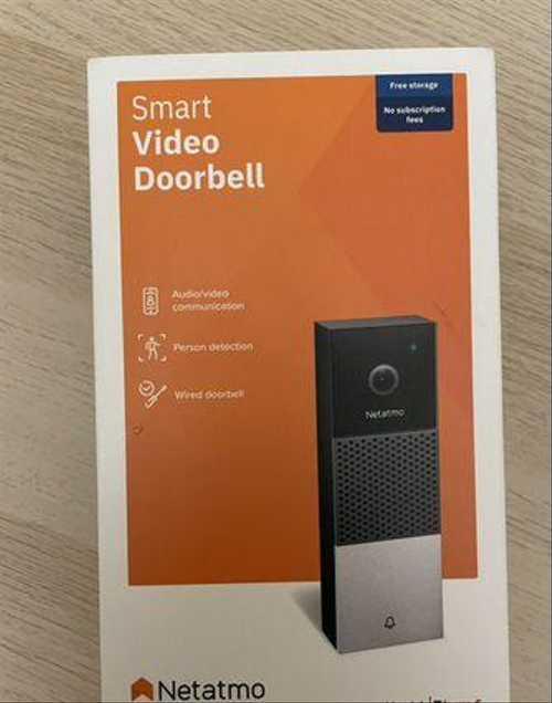 Видеозвонок Netatmo Smart Video Doorbell