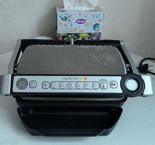 Электрогриль tefal optigrill gc712d34