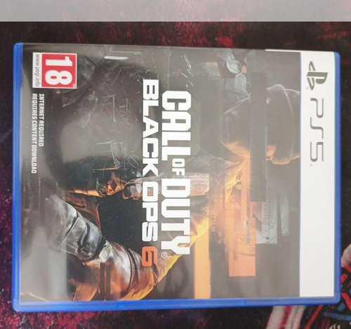 Call of Duty black ops 6 ps5 диск