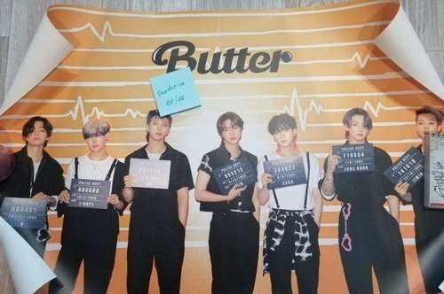 Постер / плакат bts butter