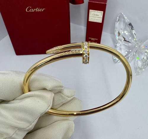 Золотой браслет cartier 18К