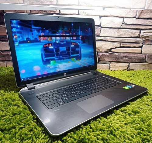 17" Игровой HP Core i5-4210 8Gb SSD GeForce 840