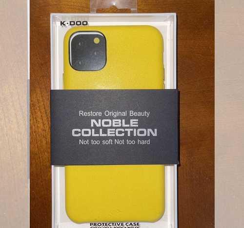 Чехол кожанный k-doo noble на iPhone 11 pro max