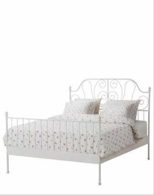 Кровать IKEA икеа лейрвик