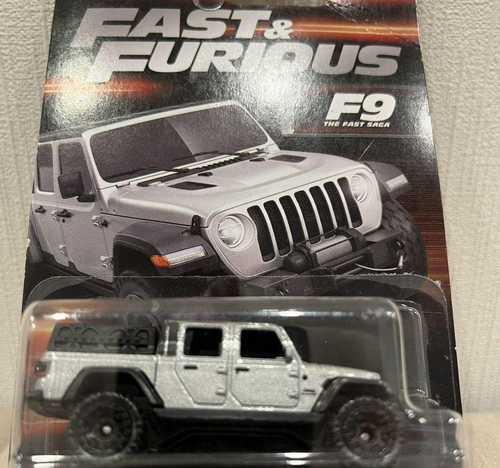 Hot wheels fast and furious jeep