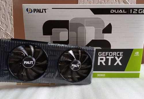 Видеокарта RTX 3060 на 12gb