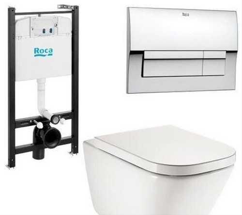 Комплект унитаза с инсталляцией Roca The Gap 8931