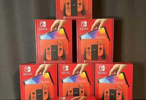 Nintendo switch oled Mario red edition