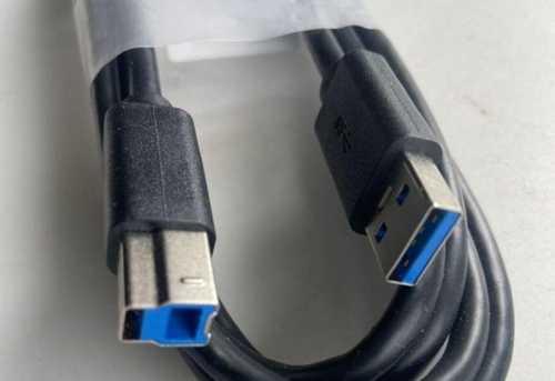 Провод USB 3.0 - разъём А на разъём В, 1.8м