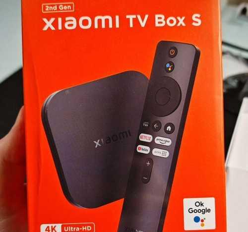 Тв приставка xiaomi mi box s 2nd gen