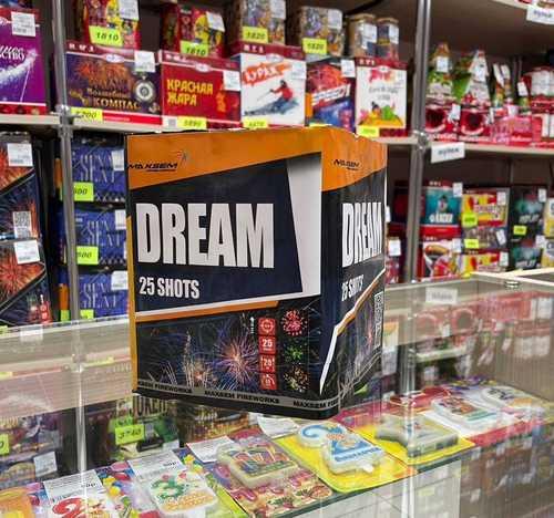 Салют фейерверк "Dream" 25 залпов