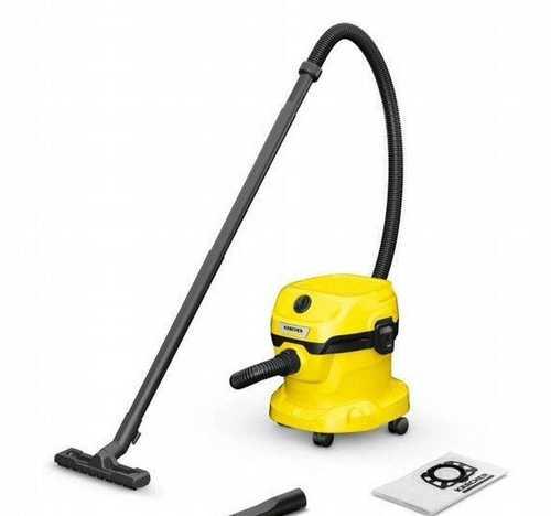 Профессиональный пылесос karcher WD 2 Plus 1.628-0