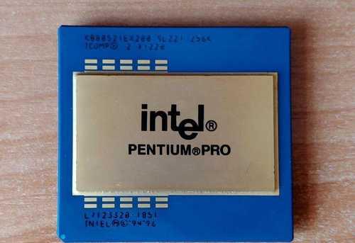 Пррцессор iPentium Pro 200MHz/256Kb