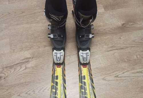 Горные лыжи100 с ботинками 21, 5