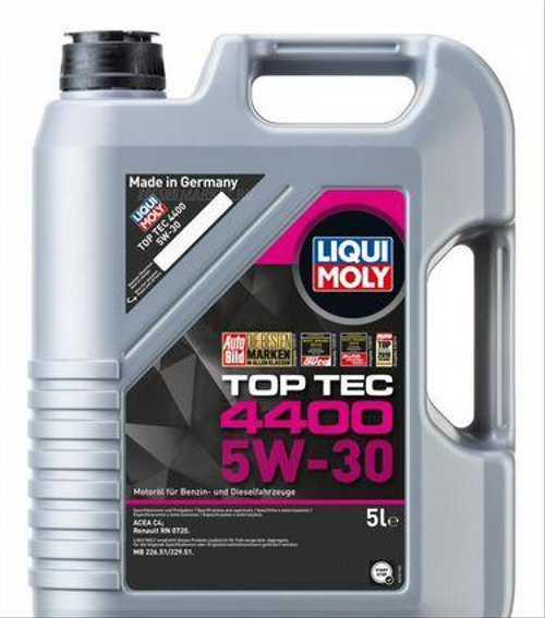 Liqui moly 2322 5W-30 TOP TEC 4400 5л (малозольное