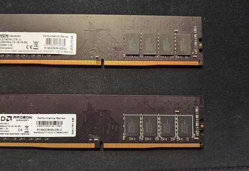 Оперативная память DDR4 Radeon Perfomance Series 2