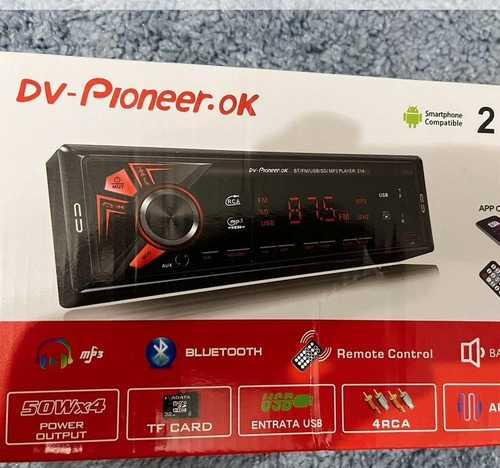 Автомагнитола pioneer 1 din