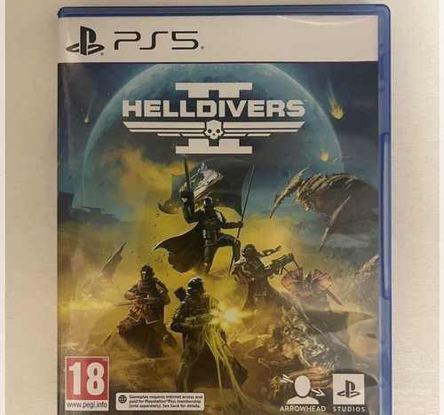 Helldivers 2 ps5 диск