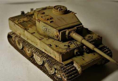 Модель немецкого танка Tiger pz.kpfw.VI 1/35