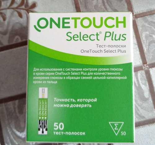 Тест полоски one touch select plus 50шт